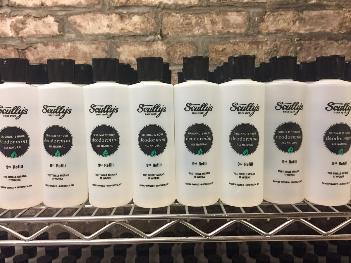 Scully's Natural Deodorant Refills (9oz) | Scully's Deodormint - Scully ...